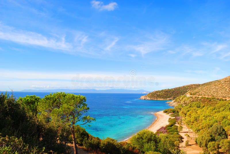 Colors of Sardinia stock photo. Image of earth, plants - 30235912