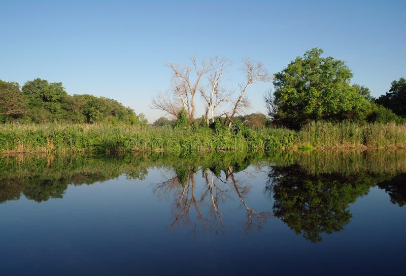 Landscape,river . stock image. Image of scene, ripple - 24494967