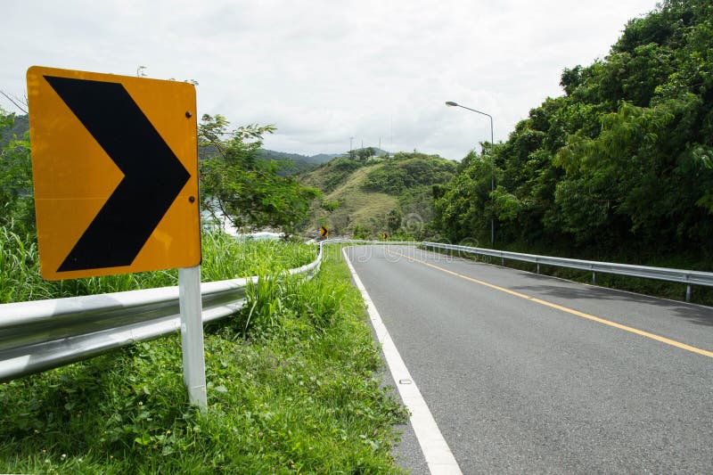 Landscape Road Highway Curve Stock Photo - Image of journey, street ...