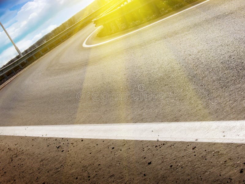 Landscape road turn stock image. Image of roadside, abstract - 11475291