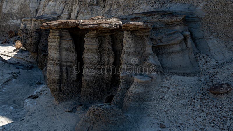 Landscape of Rock Formations Stock Image - Image of ancient, mountain ...