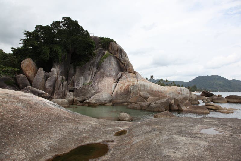 Landscape with rocks stock image. Image of rocks, thailand - 23010391