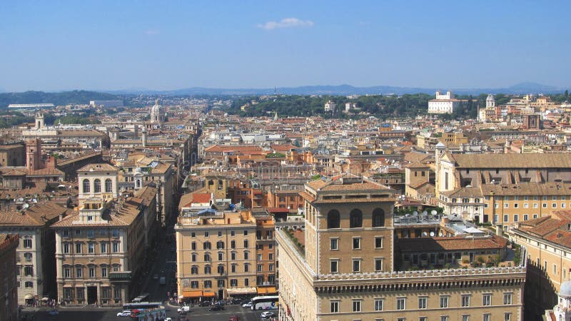 Landscape of Rome stock photo. Image of cityscape, tourism - 38221370
