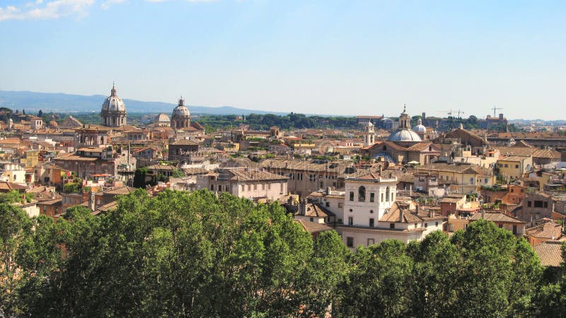Landscape of Rome stock photo. Image of architecture - 38221472