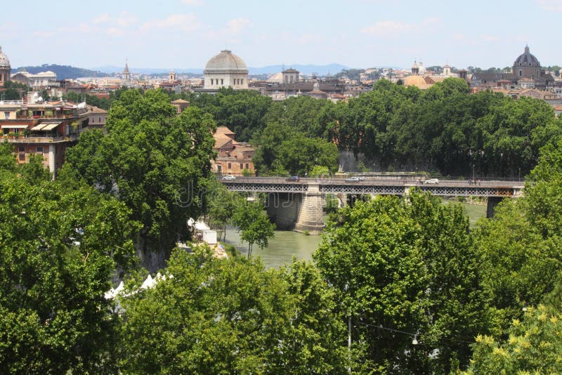 Landscape of Rome stock photo. Image of roma, emanuele - 64824444