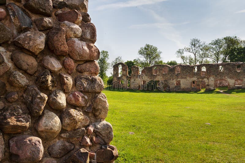 Landscape with ruins stock image. Image of history, historical - 153814703