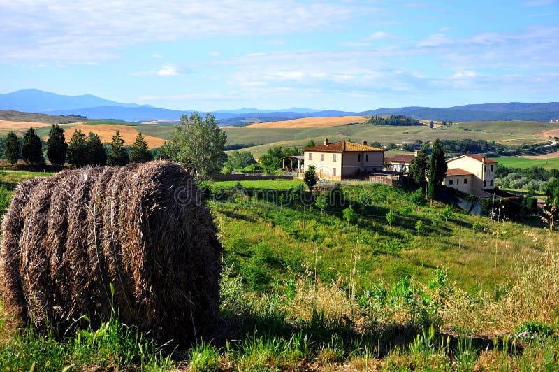 Landscape of Rural Tuscany, Italy Stock Image - Image of classical ...