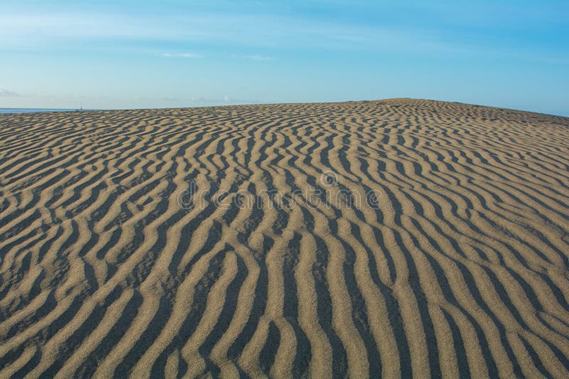 Lines in the desert sand stock image. Image of design - 296663589