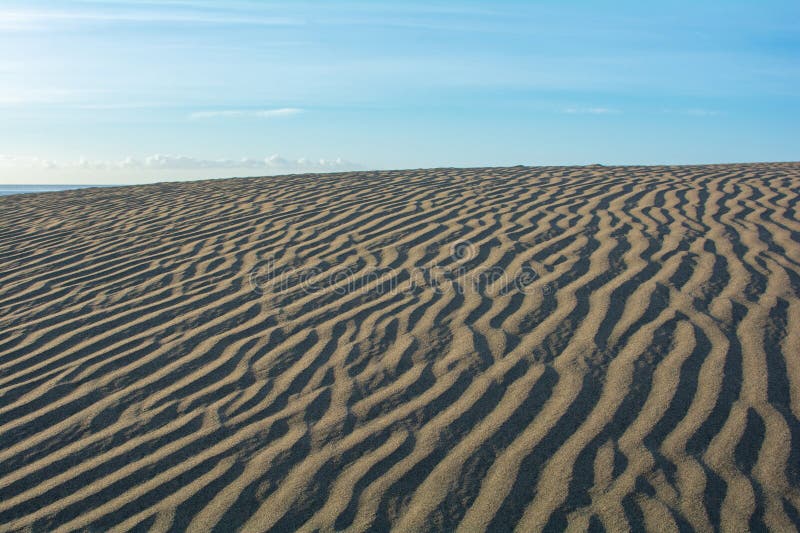 Lines in the desert sand stock image. Image of design - 296663589