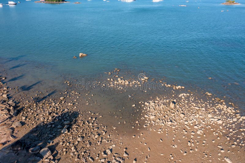 The Landscape of Sand , Rock at the Beach. 27 July 2022 Editorial Photo ...