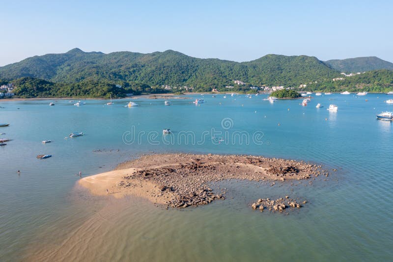 The Landscape of Sand , Rock at the Beach. 27 July 2022 Editorial Photo ...