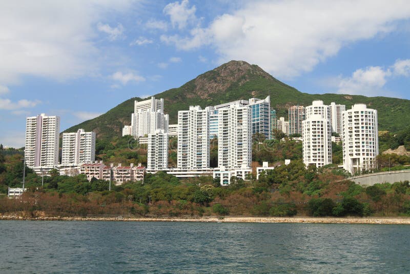 The Landscape of Sandy Bay, Hong Kong 10 May 2011 Stock Photo - Image ...