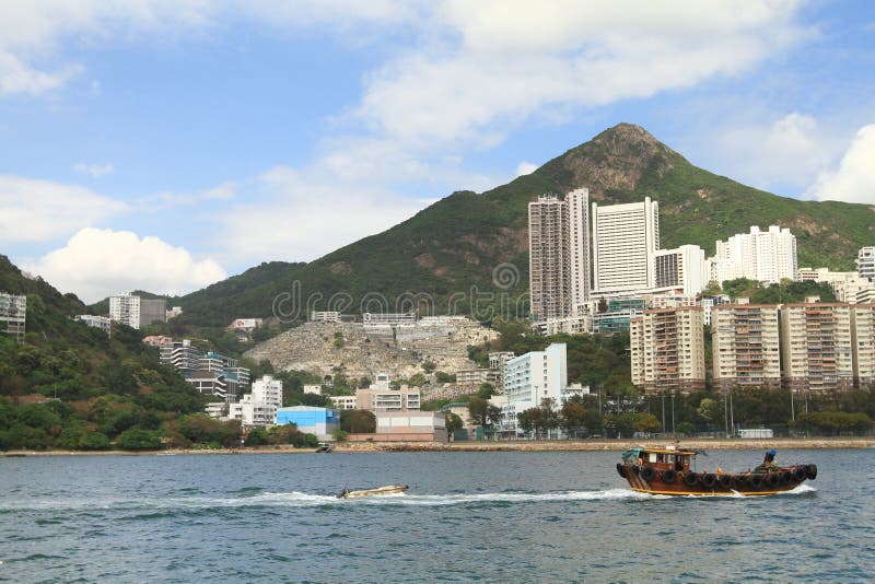 The Landscape of Sandy Bay, Hong Kong 10 May 2011 Editorial Photo ...