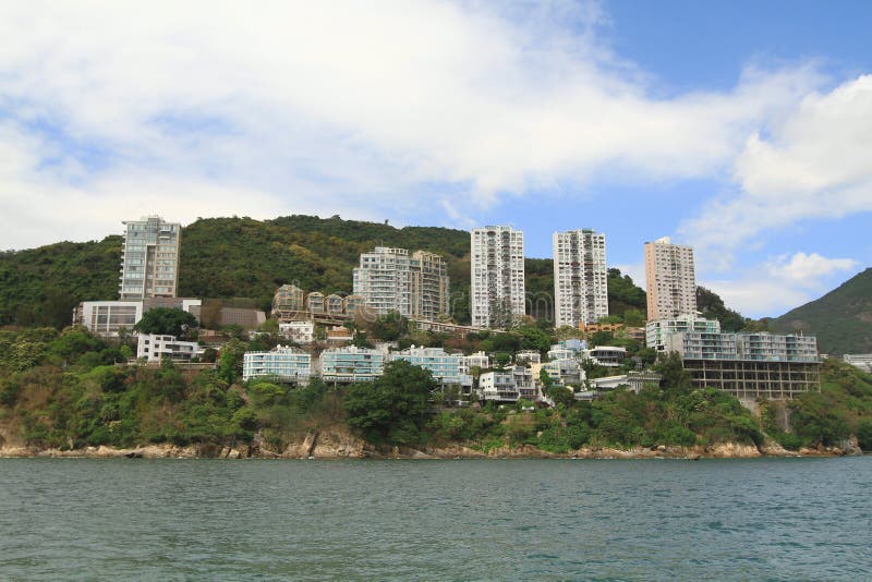 The Landscape of Sandy Bay, Hong Kong 10 May 2011 Editorial Image ...