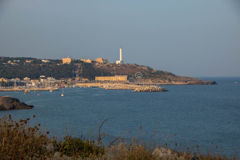 Landscape of Santa Maria Di Leuca Stock Photo - Image of building ...