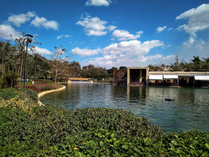 Landscape scene stock image. Image of house, scene, park - 139816759