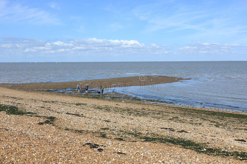 Tide going out. stock photo. Image of blue, scene, nature - 15899342
