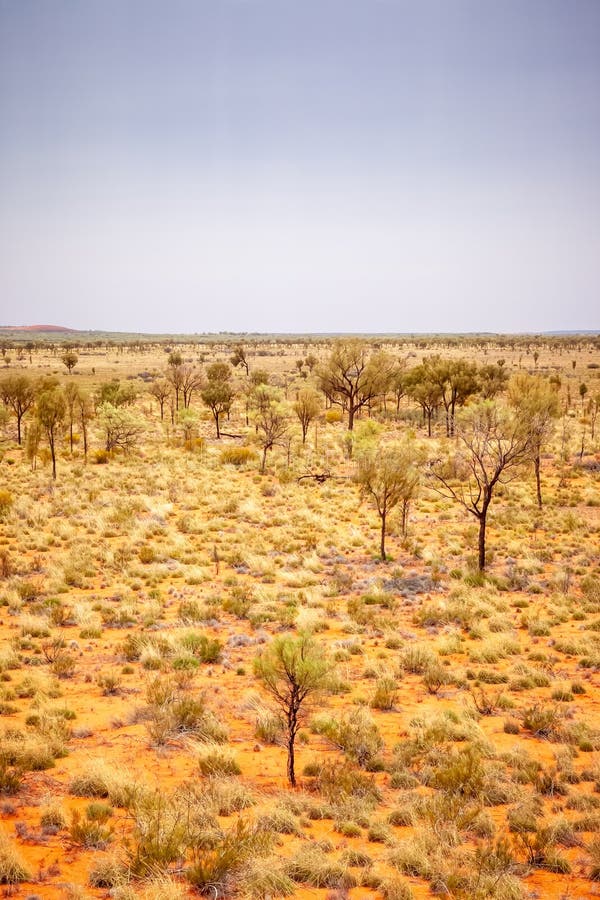 Landscape Scenery of the Australia Outback Stock Image - Image of ...