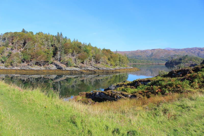 Landscape in scotland stock image. Image of sunny, mountain - 61319305