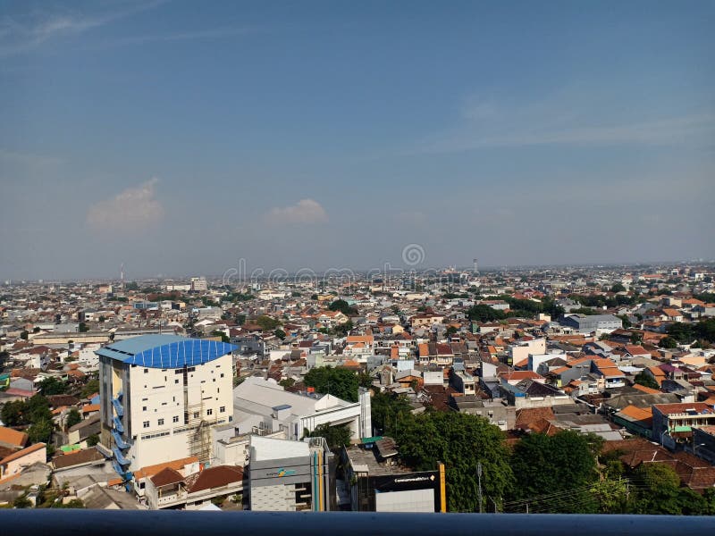 The Landscape of Semarang City from High Editorial Stock Image - Image ...