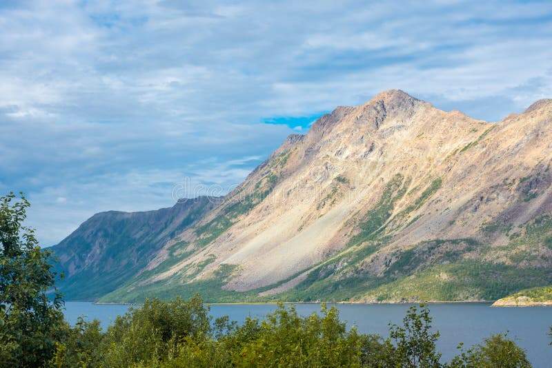 Landscape of Senja Island, Norway Stock Image - Image of scandinavia ...