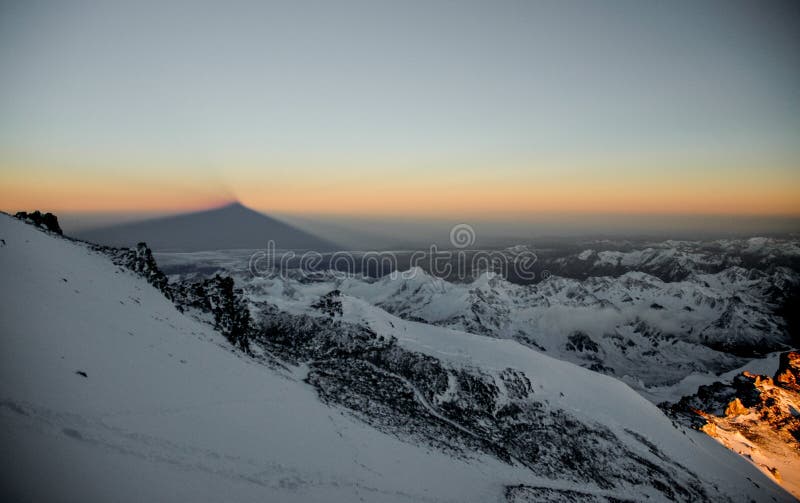 Landscape with shadow stock image. Image of summit, south - 83963203