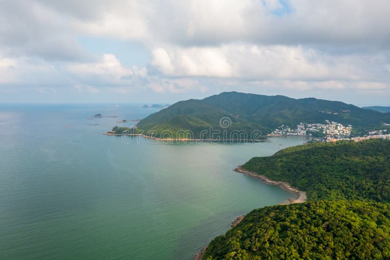 The Landscape of Sheung Sze Wan, Hong Kong 5 May 2022 Editorial Stock ...