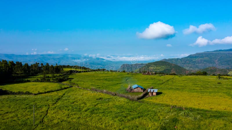 Landscape shewa Ethiopia stock photo. Image of plateau - 257465794