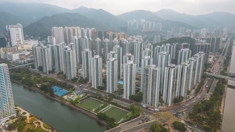 The Landscape of Shing Mun River, Shek Mun. March 18 2022 Editorial ...