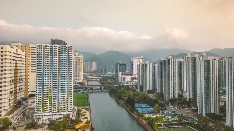 The Landscape of Shing Mun River, Shek Mun. March 18 2023 Editorial ...