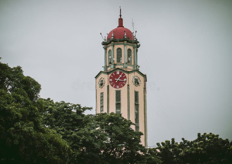 Landscape Shot Clock Tower stock photo. Image of landmarks - 192651606