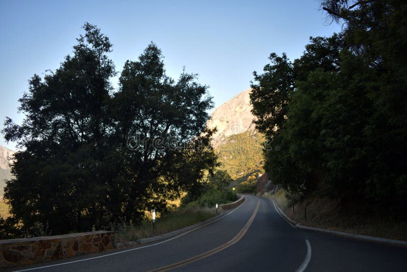 Landscape Shot of an Empty Road during Daytime Stock Image - Image of ...