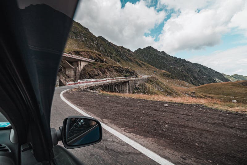 Landscape Shot of a Road in Hills Stock Image - Image of landscapes ...