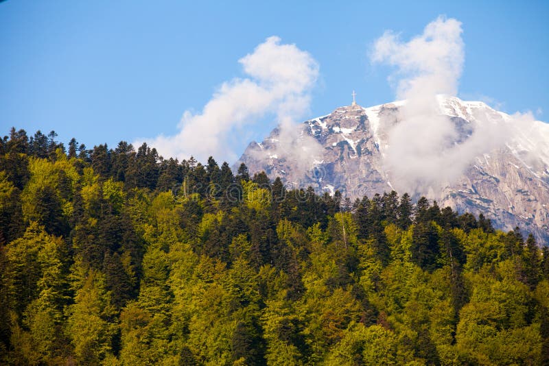 Landscape stock photo. Image of travel, mount, caraiman - 49758072