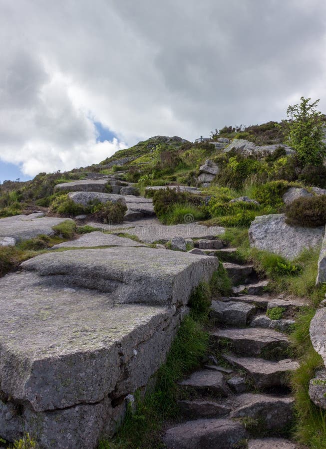 Landscape of the Side of Bennachie, Scotland Stock Photo - Image of ...