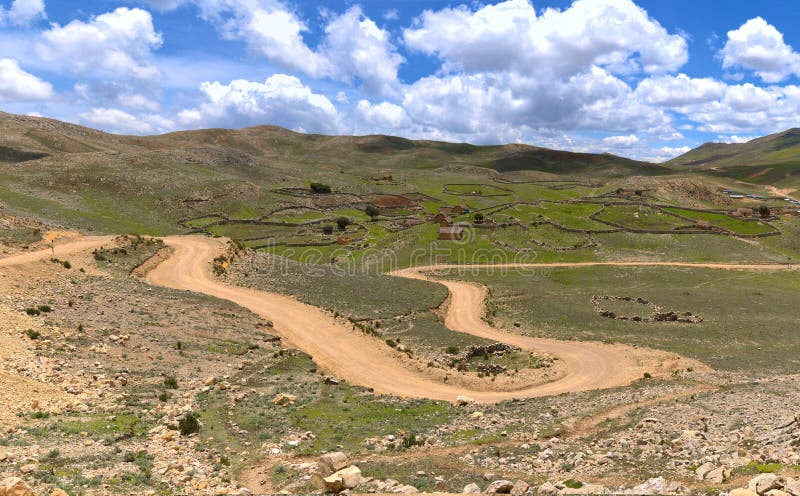 Landscape in the Sierra De Peru Stock Image - Image of nature, tourism ...