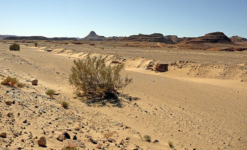 Landscape of the Sinai Desert, Egypt Stock Photo - Image of sand ...