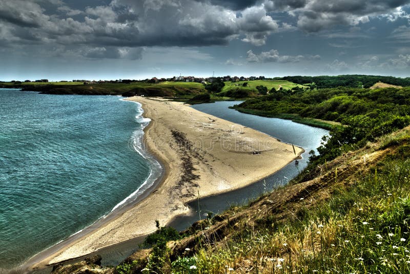 Landscape from Sinemorets stock photo. Image of called - 57309794