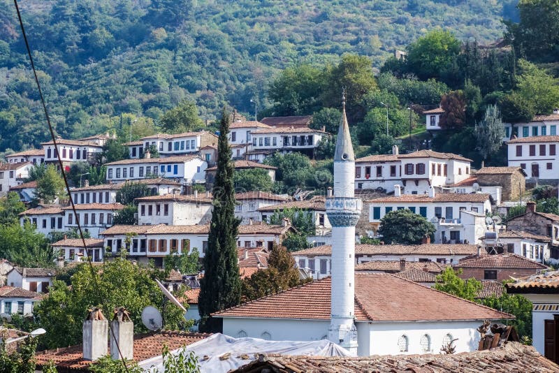 Landscape of Sirince Village, Turkey Stock Image - Image of country ...