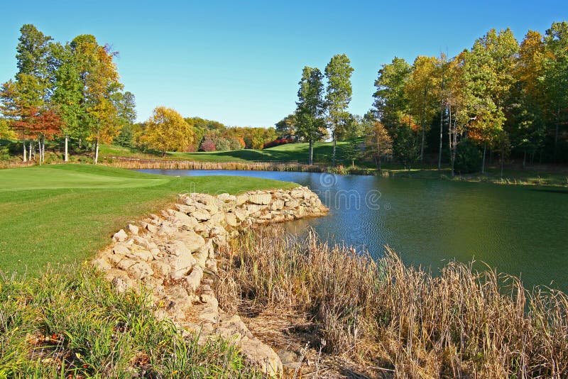 Small Lake Rasmussen, Duval. WA State Stock Image - Image of april ...