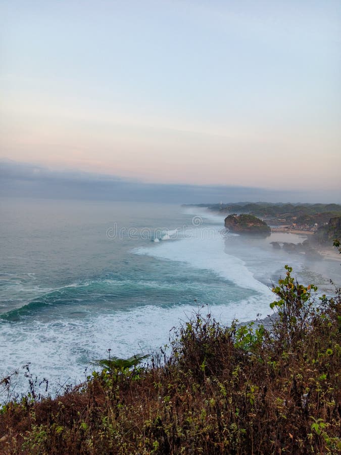 Exotic Beaches on the Edge of the Indian Ocean Stock Photo - Image of ...