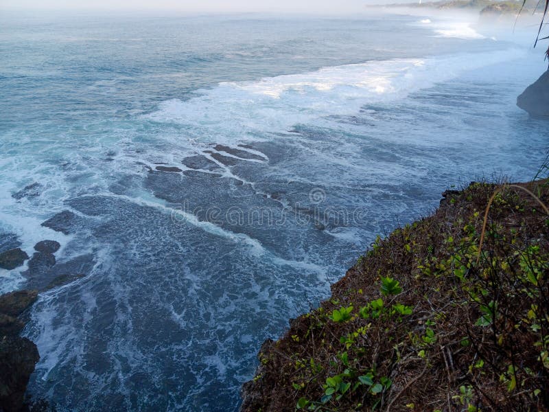 Exotic Beaches on the Edge of the Indian Ocean Stock Image - Image of ...