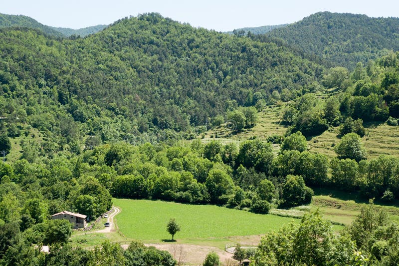Landscape of the Spanish Pyrenees Stock Photo - Image of pyrenees ...