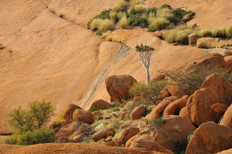 Landscape, Spitzkoppe, Namibia Stock Image - Image of desert, african ...