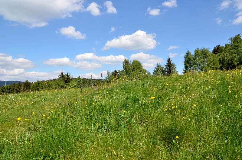 Landscape spring Germany stock image. Image of veil, horizon - 19490381