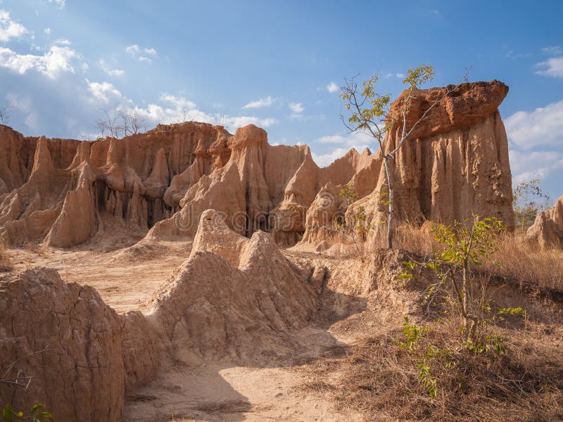 Landscape of the Srinan National Park Stock Image - Image of arid ...