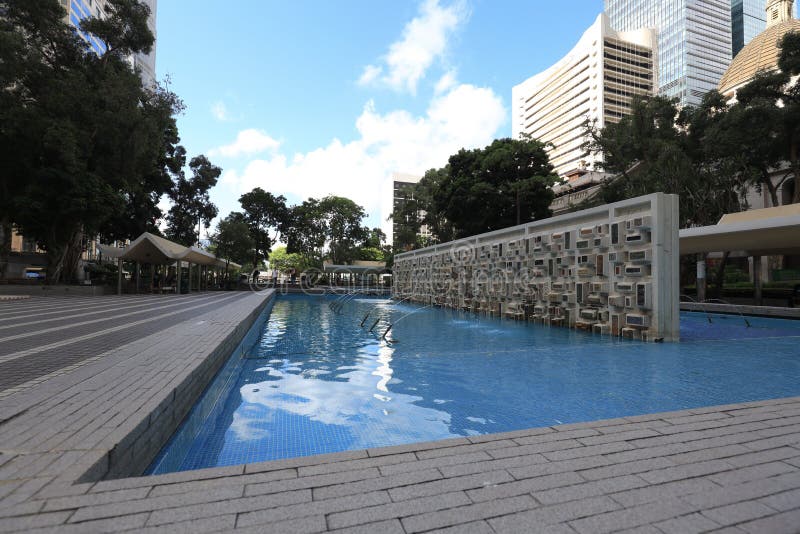 The Landscape of Statue Square. Hong Kong. 18 June 2021 Editorial Image ...