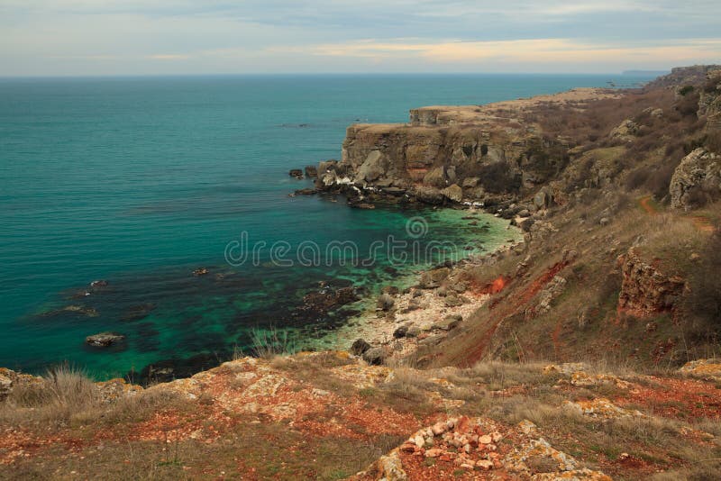 Landscape stone coast stock image. Image of outdoor, cold - 27440289