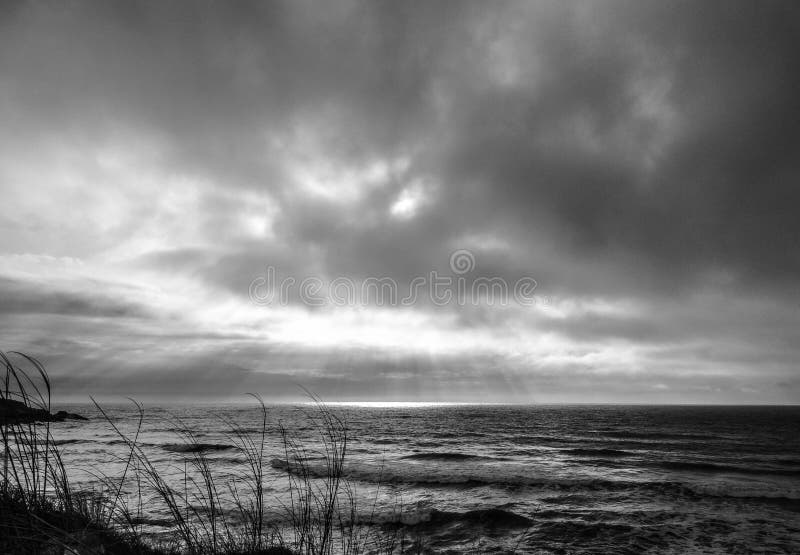 Landscape of sun rays stock photo. Image of reflecting - 259256820