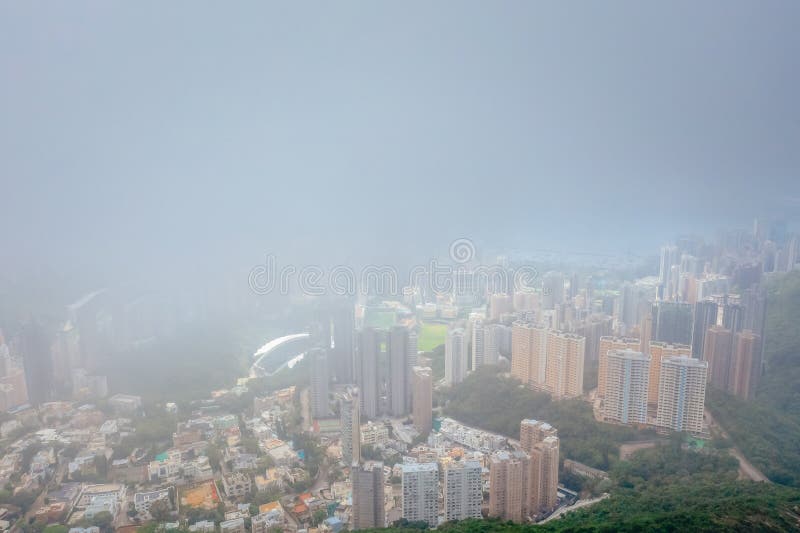 The Landscape of Tai Hang, Hong Kong 4 June 2022 Editorial Photography ...